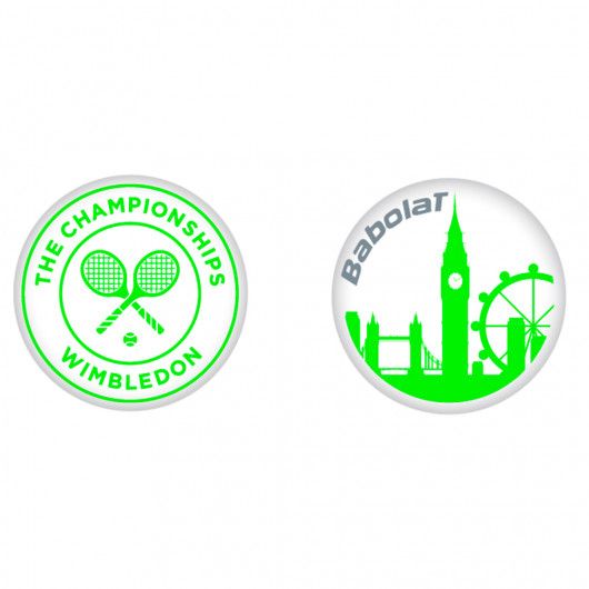 Віброгасник для тенісної ракетки Babolat WIMBLEDON DAMPENER X2 (Пакунок ...